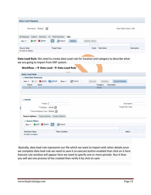 Basics of fdmee | PDF