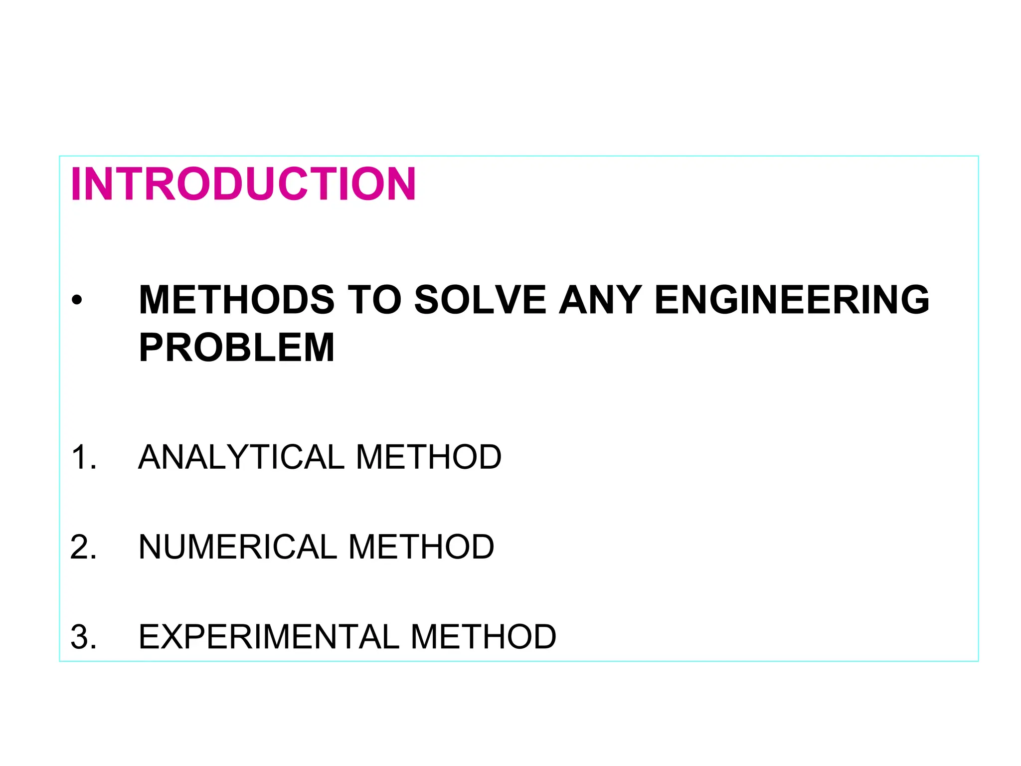 Fundamentals of Finite Element Analysis. | PPT