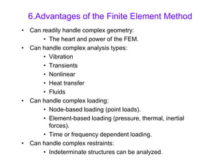Fundamentals of Finite Element Analysis. | PPT