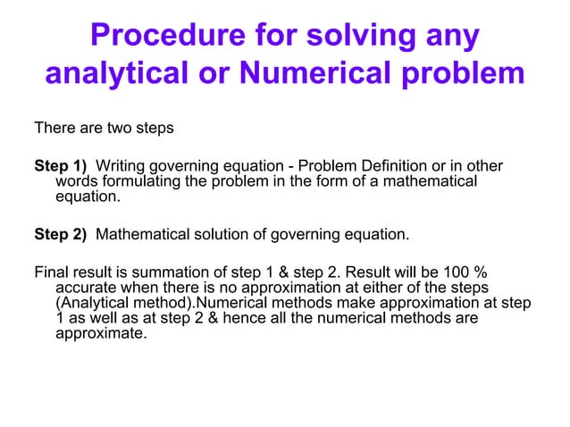 Fundamentals of Finite Element Analysis. | PPT | Physics | Science