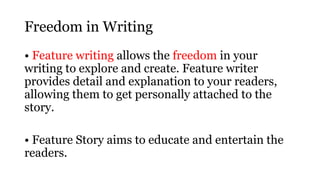 Basics of Feature Writing.pptx