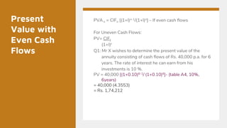 Basics of financial management & time value of money | PDF