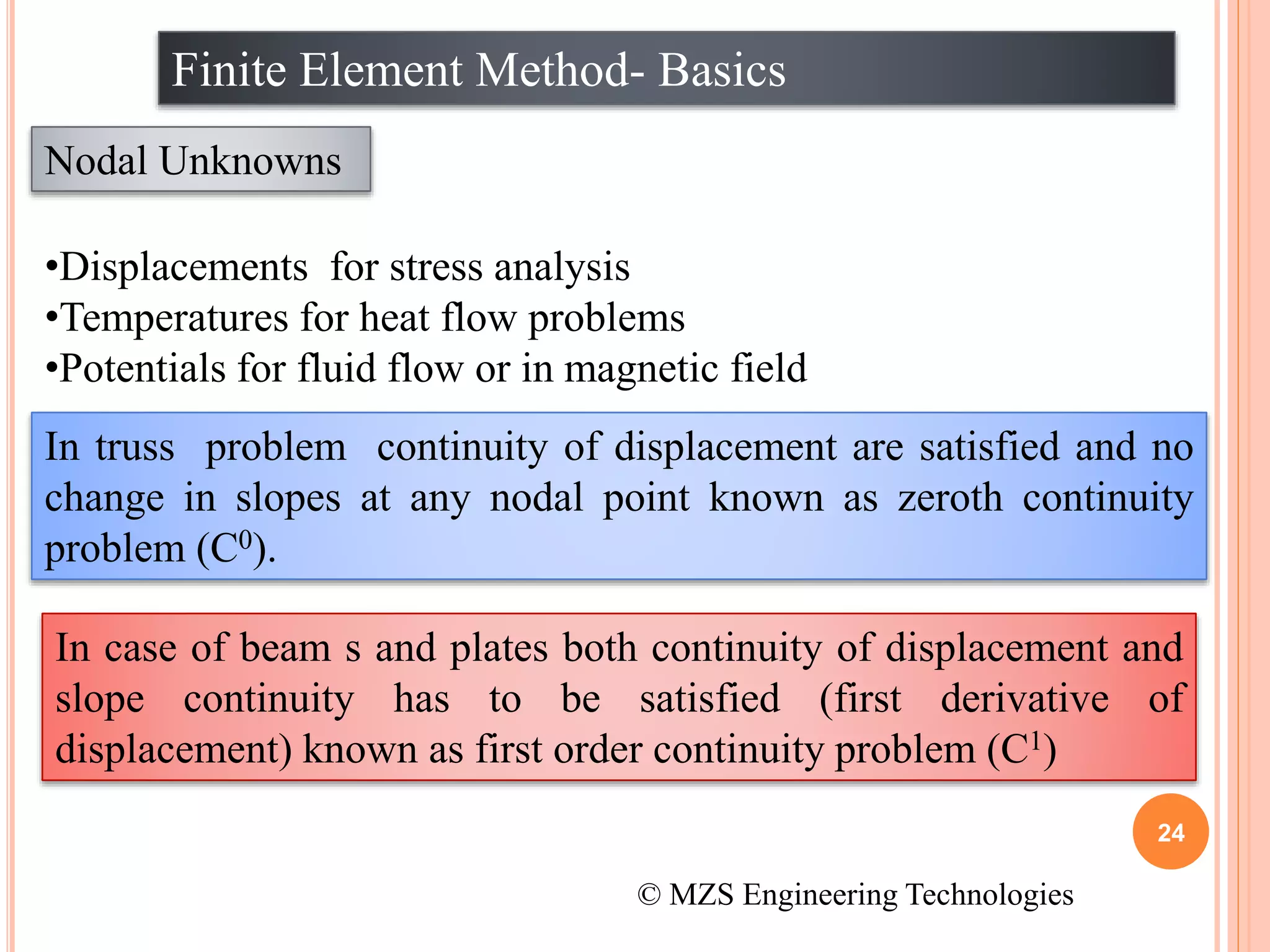 Basics of finite element method 19.04.2018
