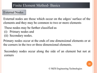 Basics of finite element method 19.04.2018