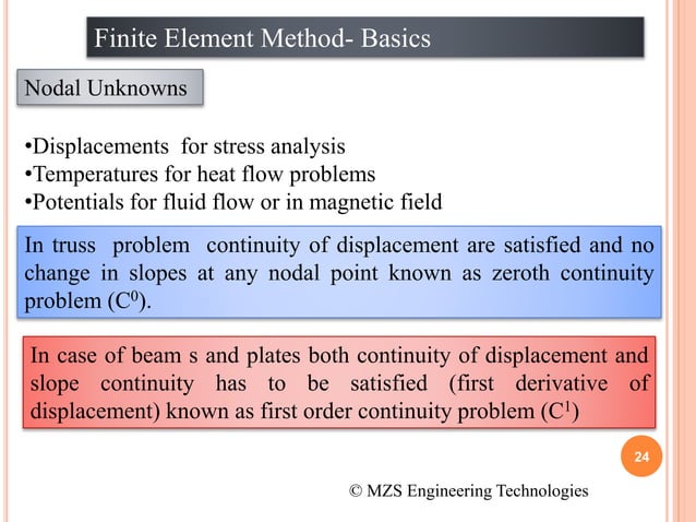 Basics of finite element method 19.04.2018 | Physics | Science