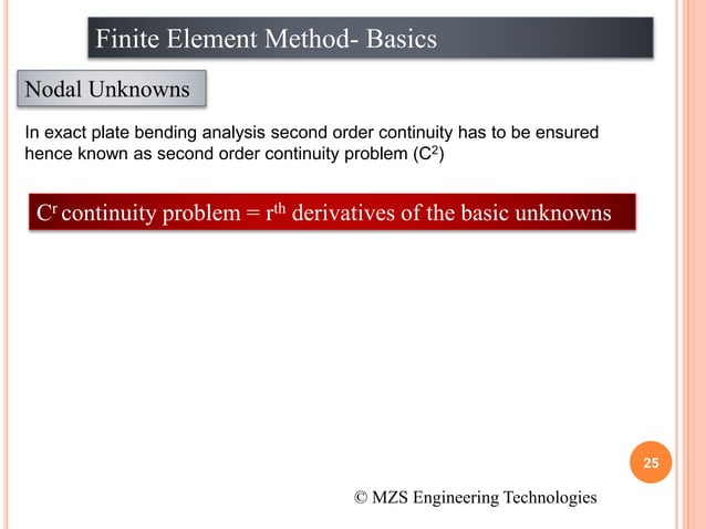 Basics of finite element method 19.04.2018 | Physics | Science