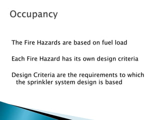 Basics of fire sprinkler design ascet meeting 2 5 | PPTX