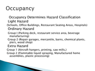 Basics of fire sprinkler design ascet meeting 2 5 (1) | PPT