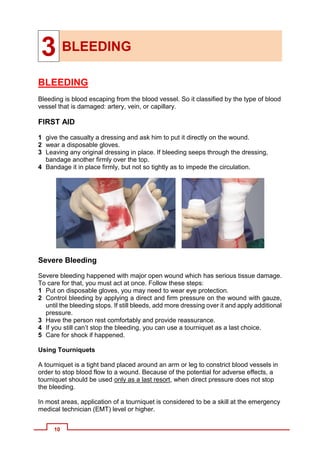 BASICS OF FIRST AID training in hostile environment awareness training ...
