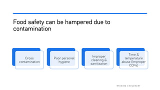 Basics of Food Safety- outlining its need & importance | PDF