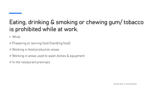 Basics of Food Safety- outlining its need & importance | PDF