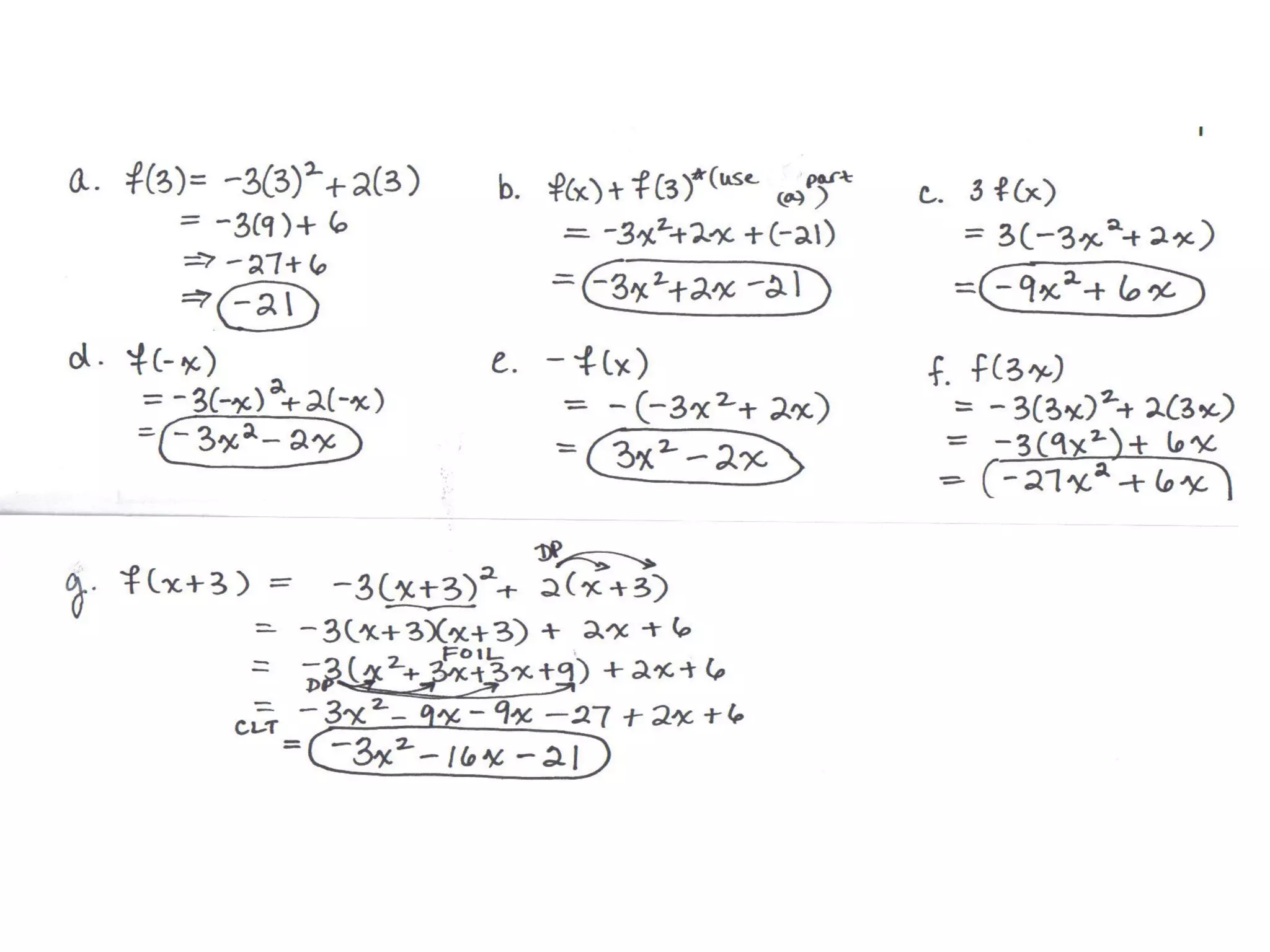 Basics of functions continued | PPT