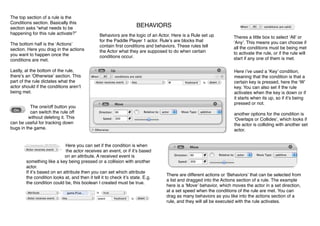 Basics of gamesalad with pong | PPT