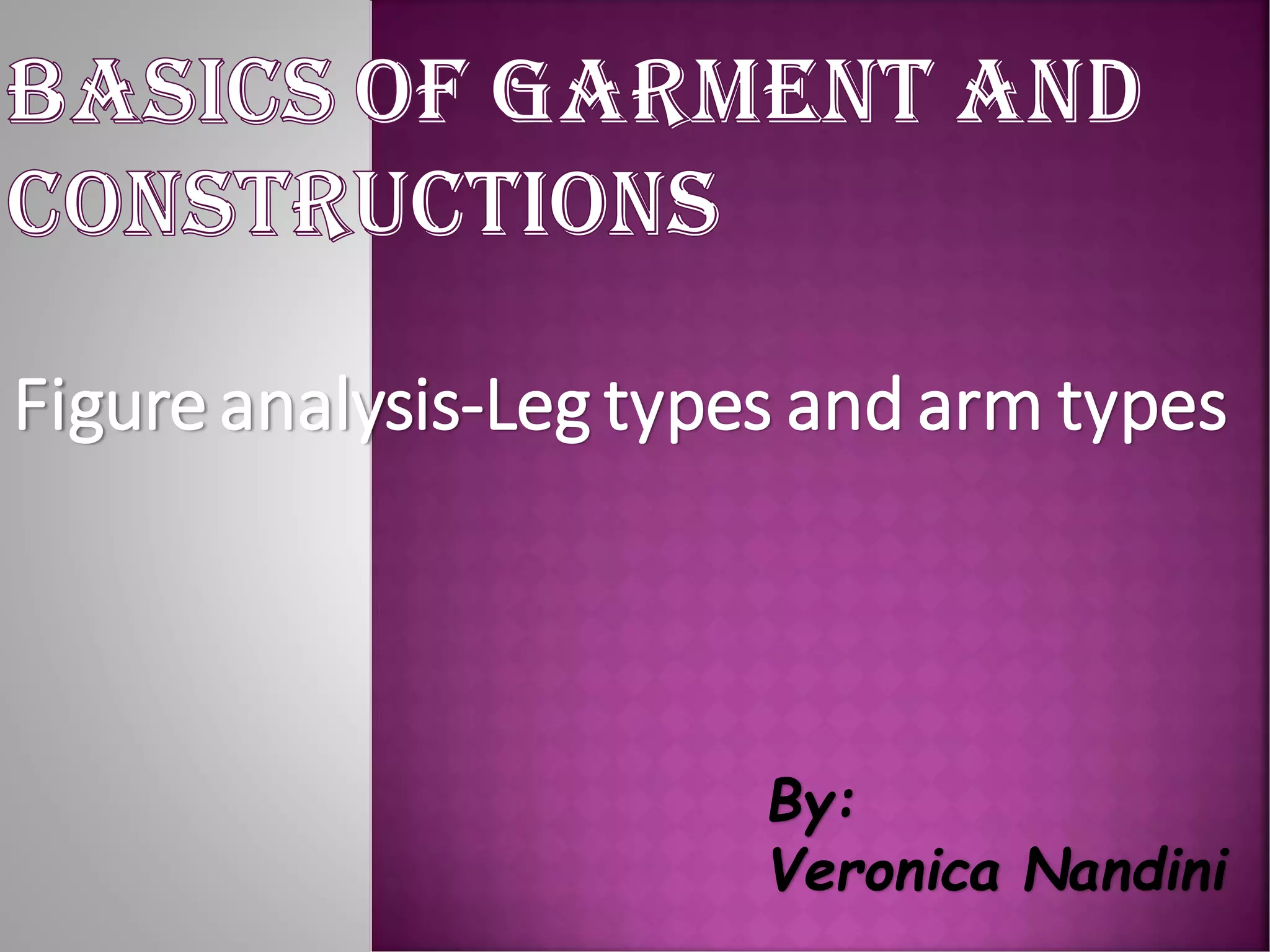 Figure analysis - Leg and arm types. | PDF