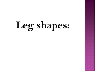 Figure analysis - Leg and arm types. | PDF
