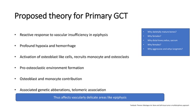 Basics of Giant Cell Tumor of bone (GCTB) | PPT