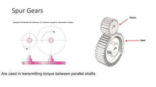Basics of gear design_machine design pdf | PDF