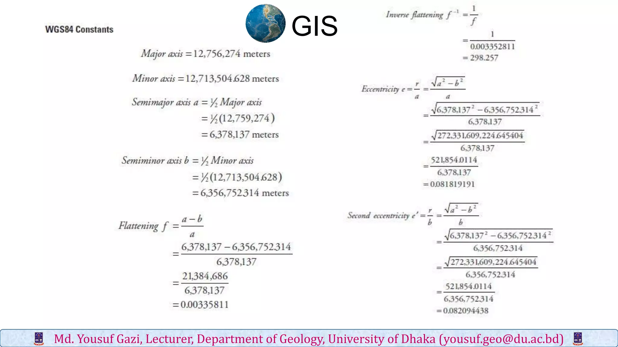 Basics of geodesy | PDF