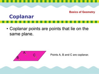Basics of geometry | PPT