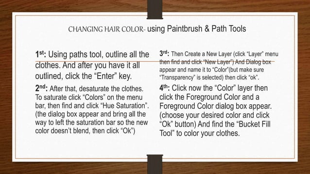 Basics of gimp | PPTX