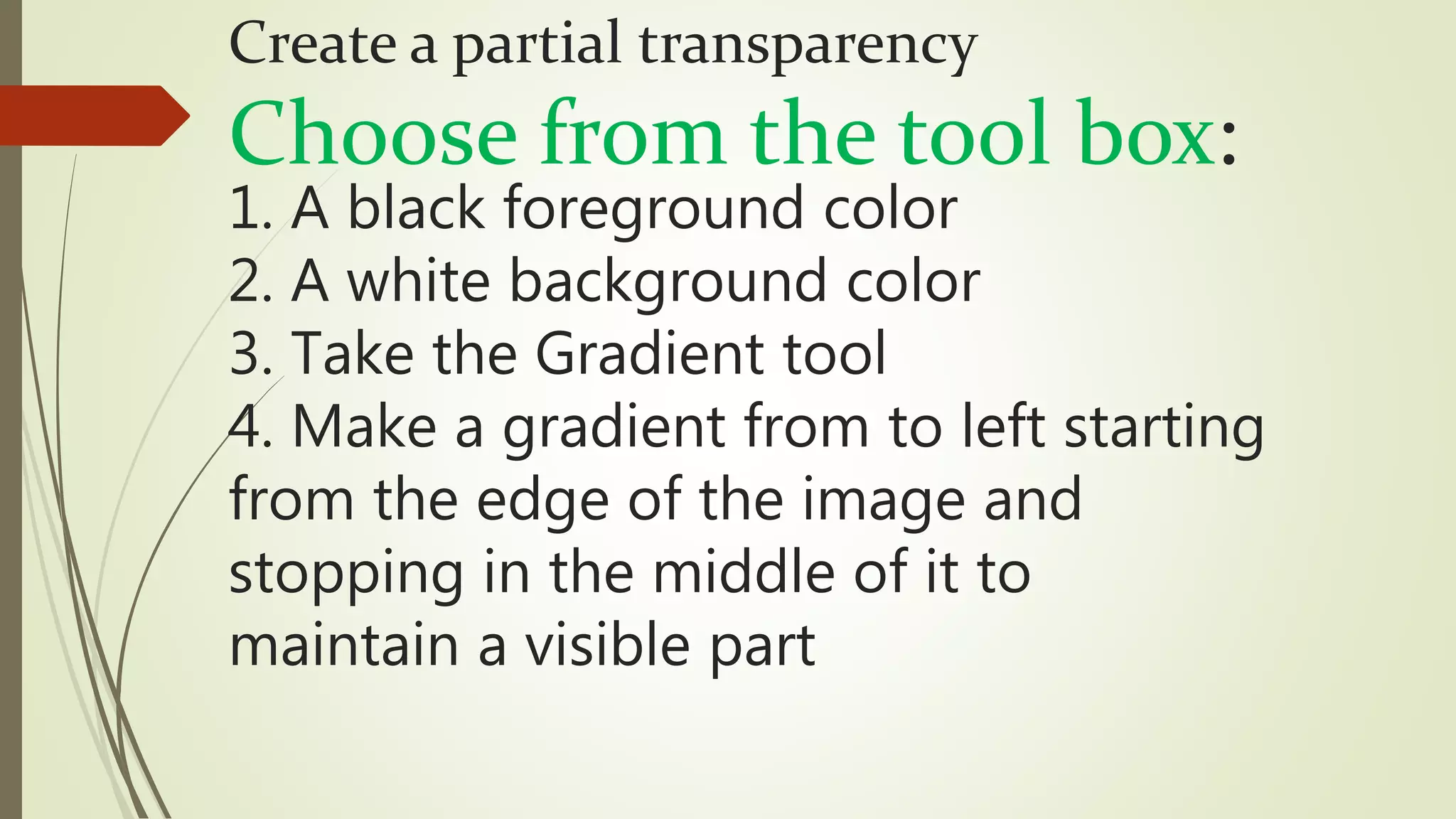 Basics of gimp | PPT