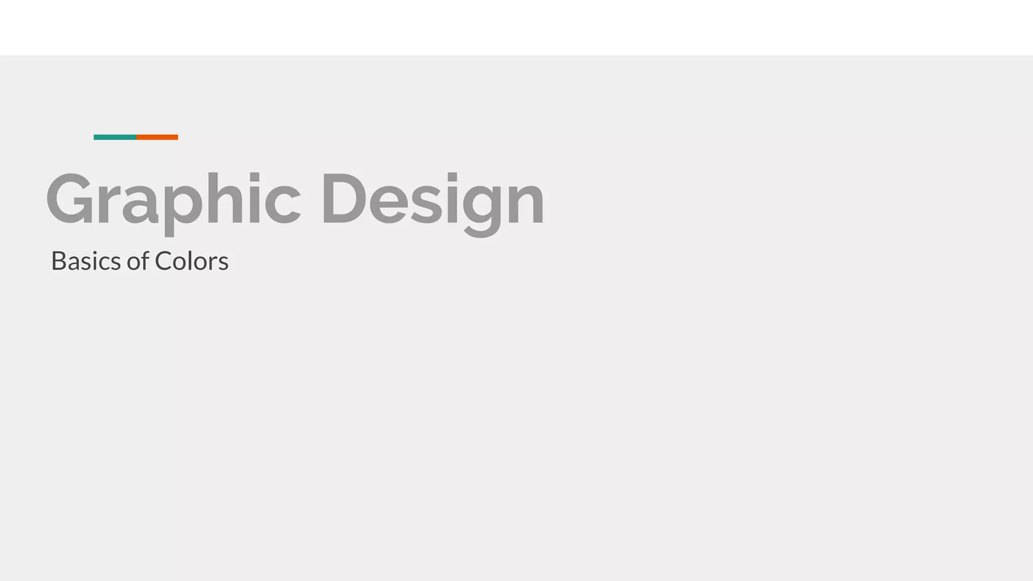 Basics of graphic design 01 | PPT