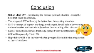 Basics of GST in India | PPT