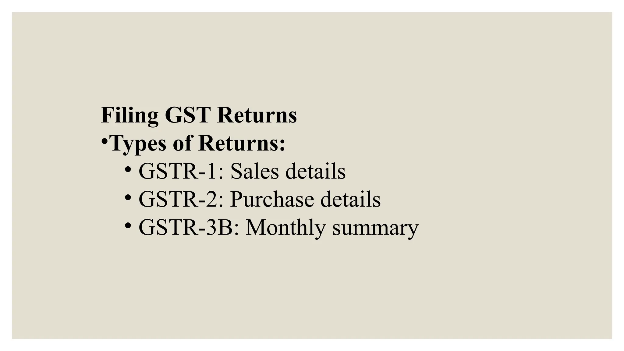 Basics of (Goods and Service Tax) or GST | PPTX