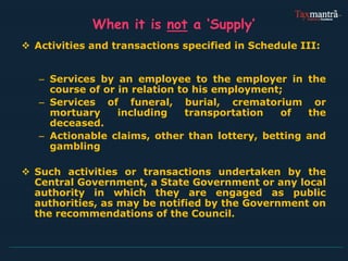 Basics of GST ( Goods & Service Tax) | PPTX