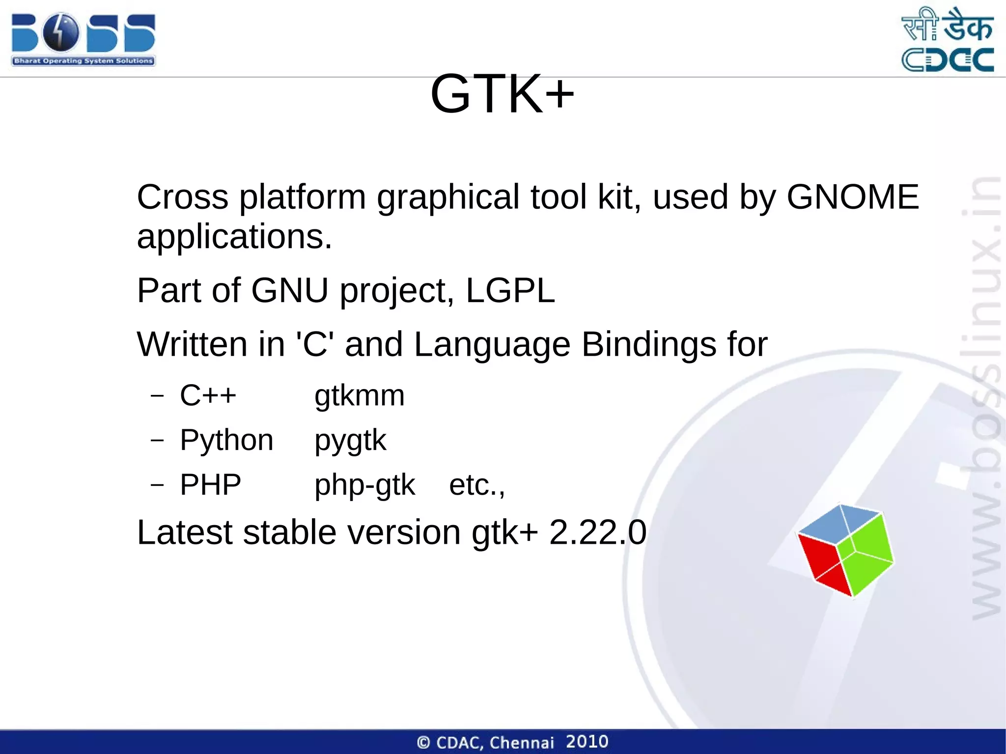 Basics of gtk_ilugc | PPT