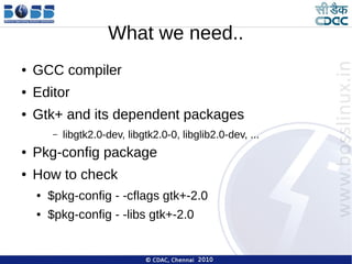 Basics of gtk_ilugc | PPT