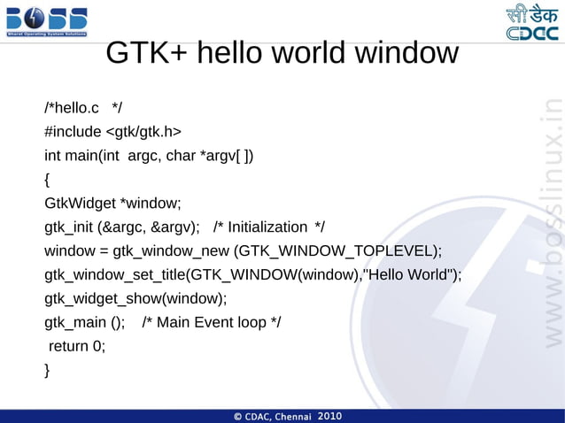 Basics of gtk_ilugc | PPT
