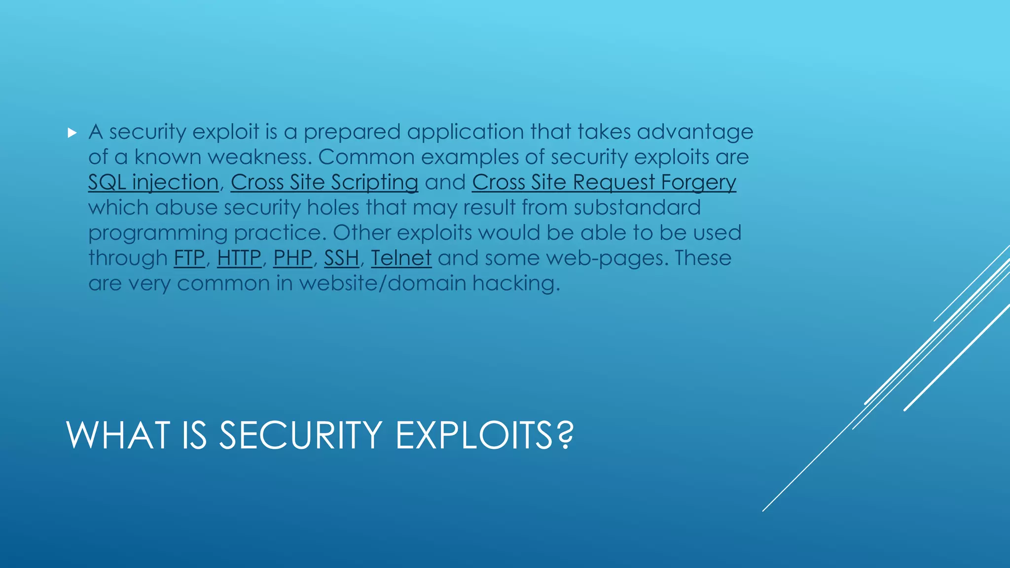 Basics of hacking | PPT
