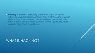 Basics of hacking | PPT