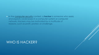 Basics of hacking | PPT