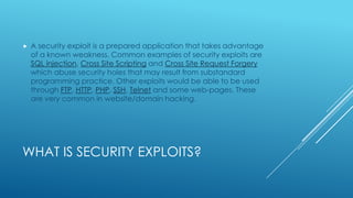 Basics of hacking | PPT