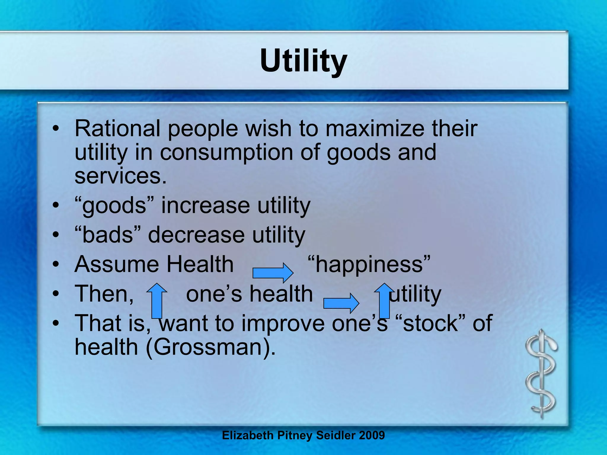 Basics of Health Economics | PPT | Health Insurance | Insurance