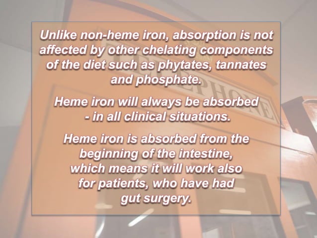 The basics of heme iron and therapy | PPT