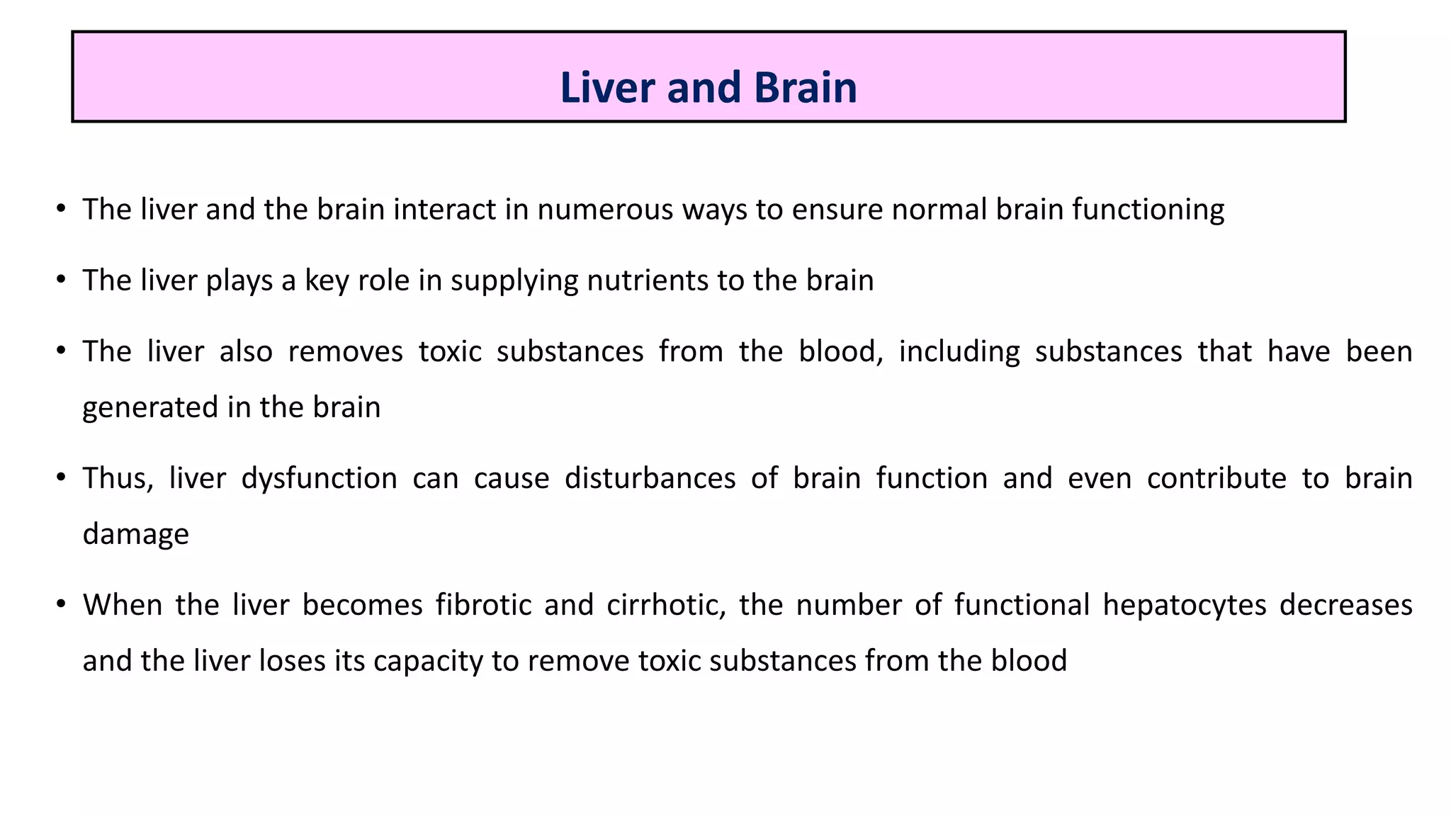 Basics of Hepatic Encephalopathy | PPTX | Brain and Nervous System ...