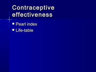 Basics of hormonal contraception aurangabad | PPT