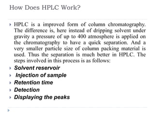 Basics of hplc | PPTX
