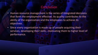 Basics of Human Resource Management | PPTX | Human Resources | Business