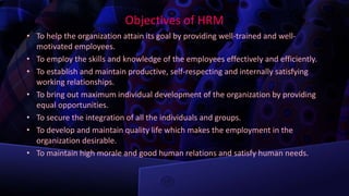 Basics of Human Resource Management | PPTX | Human Resources | Business