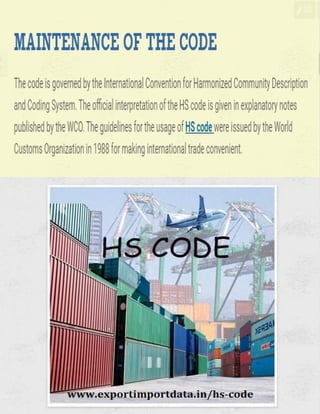 Basics of hs classification and indian hs classification | PDF