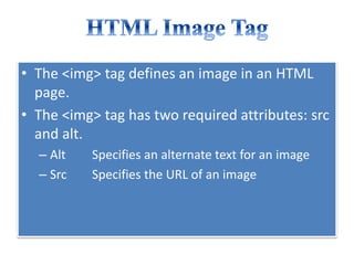 Basics of HTML 5 for Beginners | PPT | Free Download
