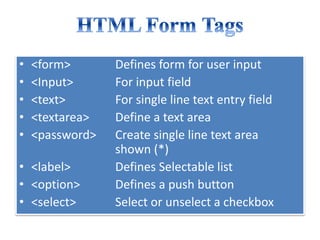 Basics of HTML 5 for Beginners | PPTX