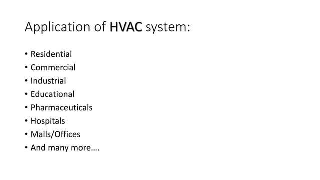Basics of HVAC by Jitendra Jha | PPTX