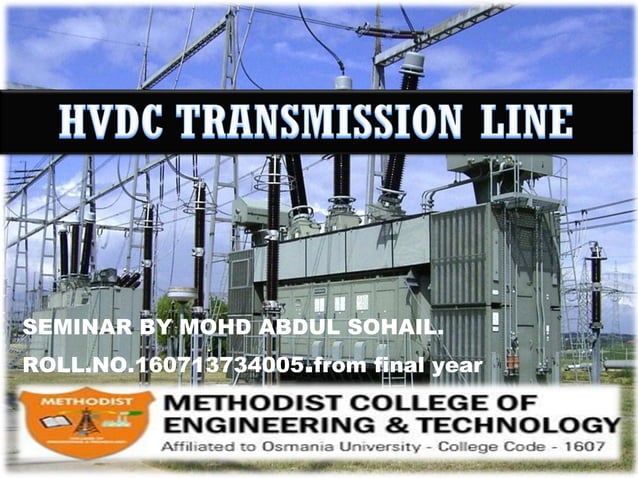hvdc transimission line | PPT
