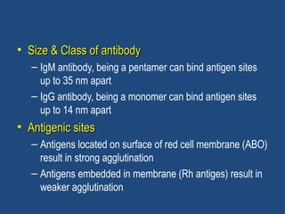 Basics of immunohematology - copy | PPT