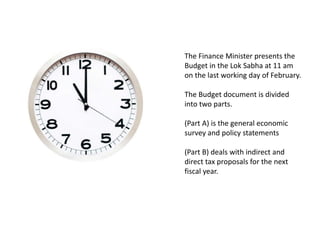 Basics of indian budget by anil | PPTX